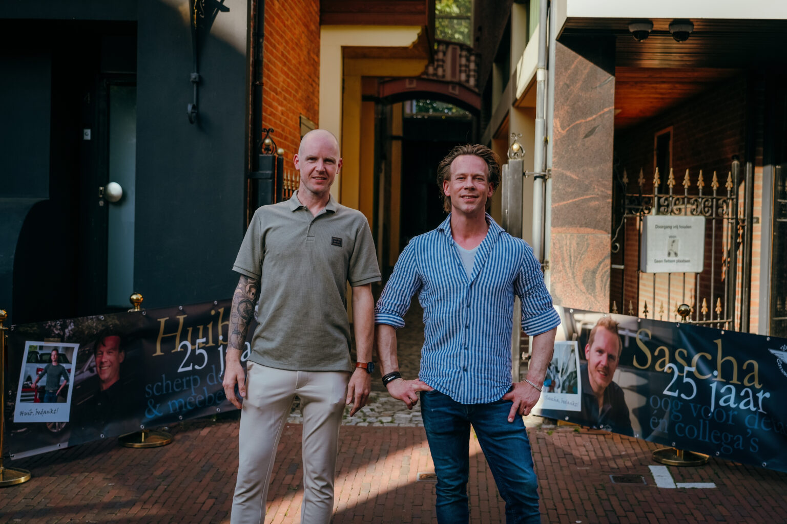 Sascha en Huib 25 jaar bij Huiskamp Carrosseriefabriek ...